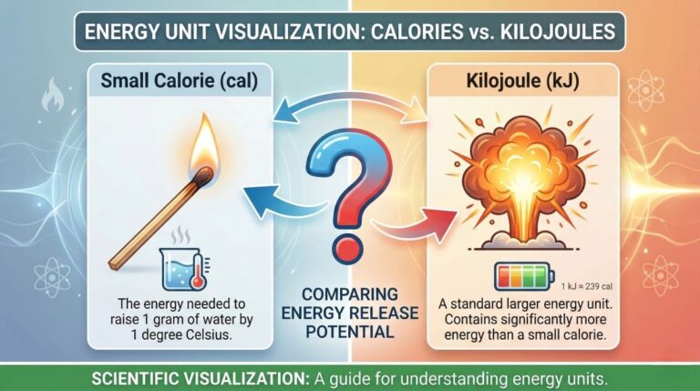 Kilojoules vs Calories: What’s the Difference & How to Convert Them ...